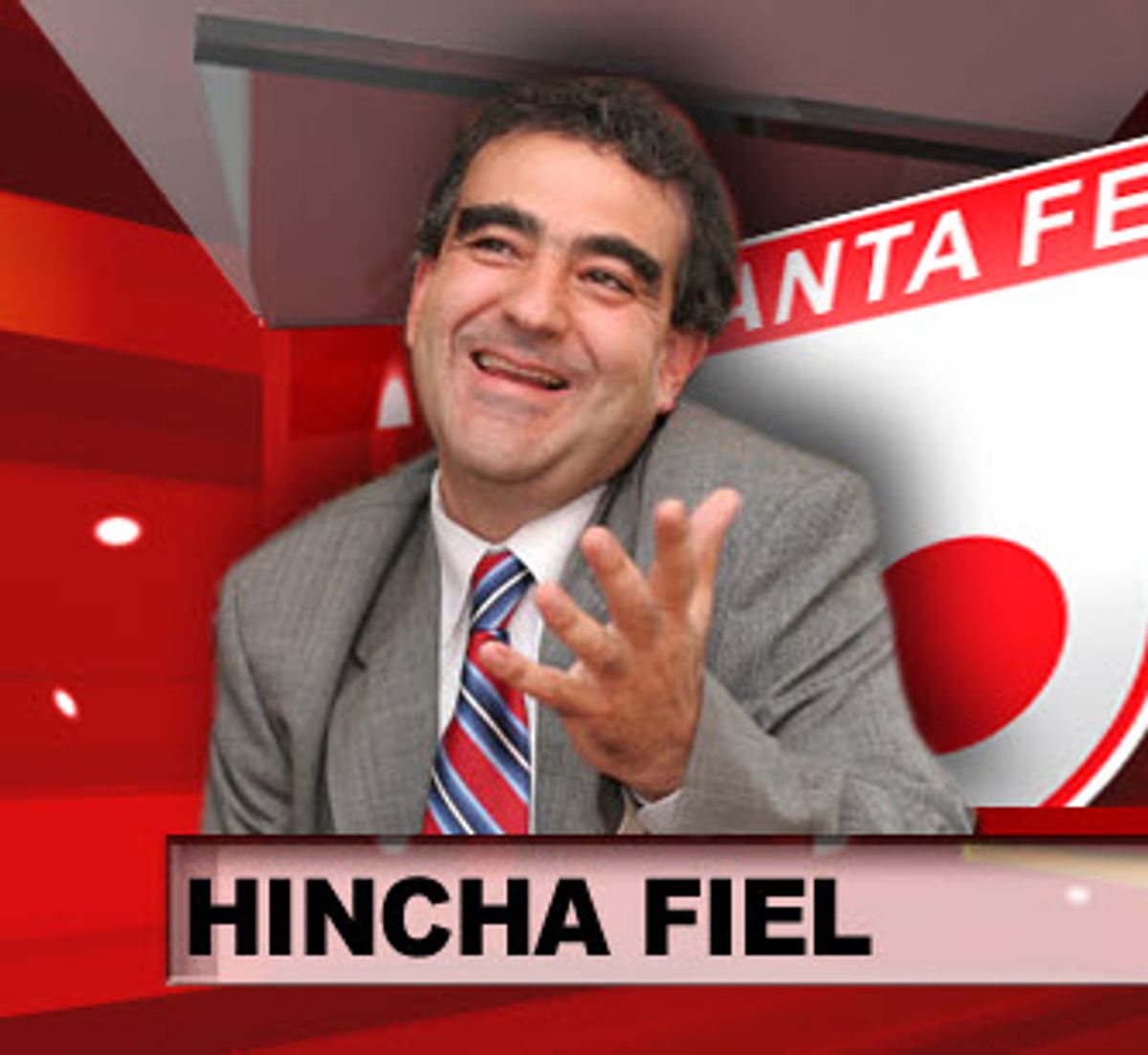 Fidel Cano, hincha fiel de Santa Fe - Canal 1