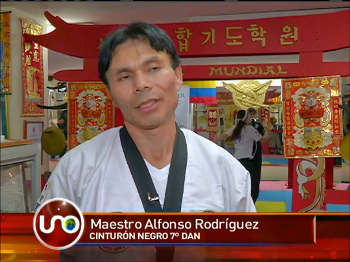 Alfonso Rodríguez, Cinturón Negro 7 Dan en hapkido - Canal 1