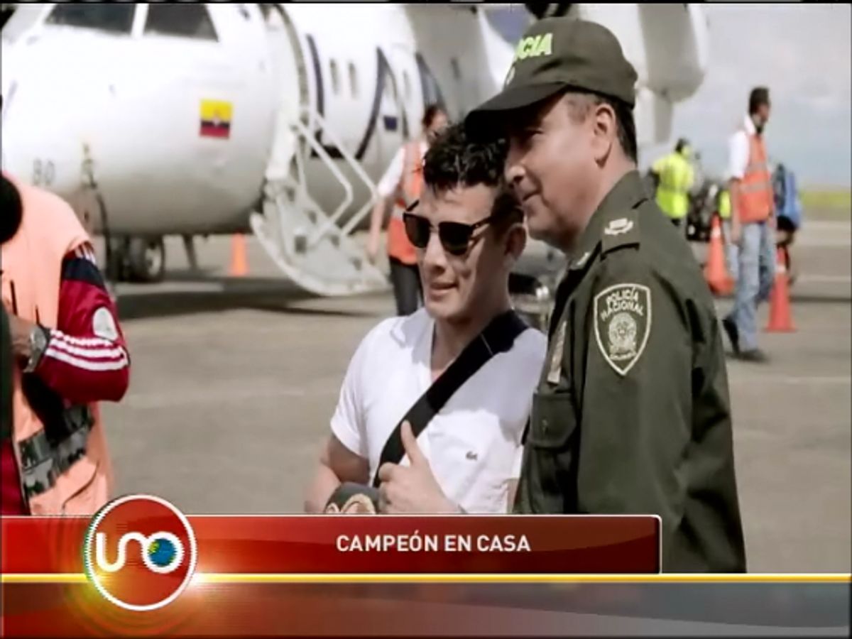 Óscar Escandón ya está en casa tras obtener el título mundial de boxeo ...