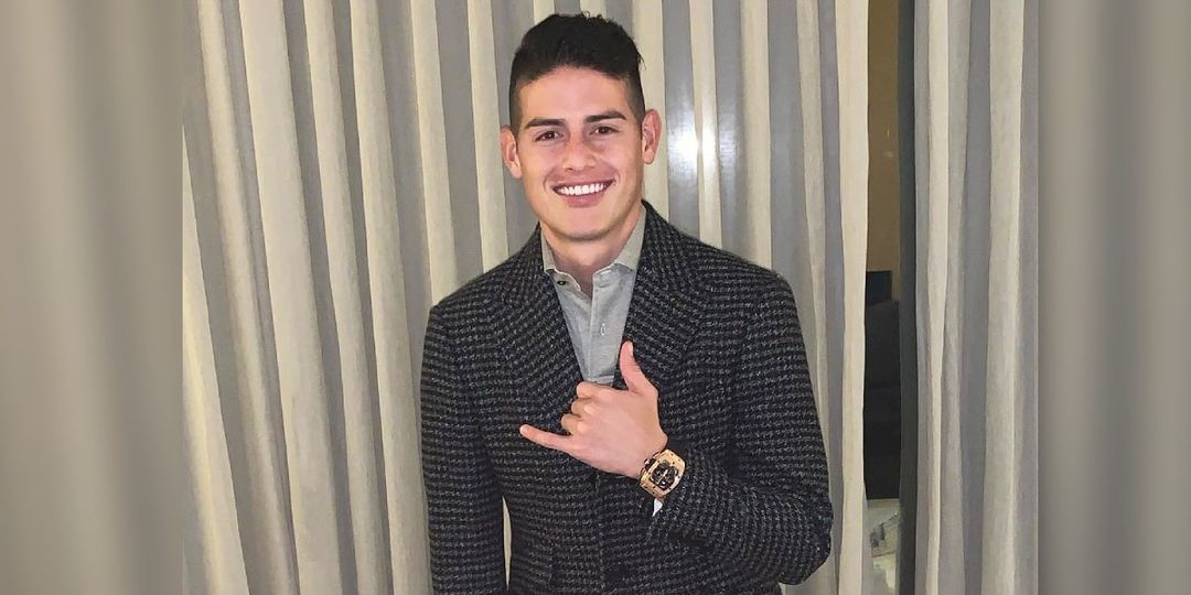 James Rodríguez está estrenando 'look' - Canal 1