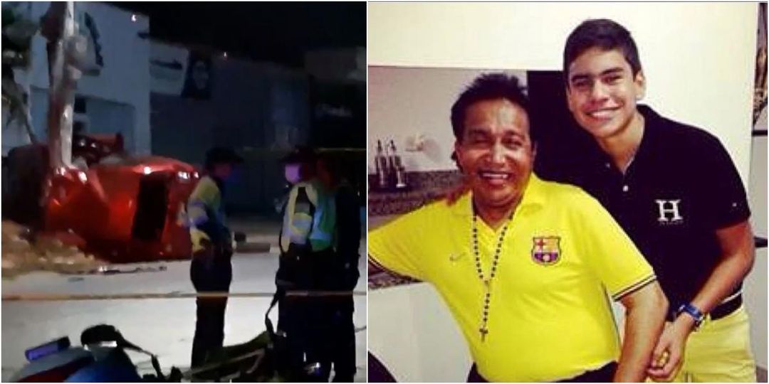 Video del accidente de Moisés Díaz, hijo de Diomedes - Canal 1