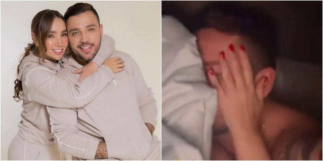 Jessi Uribe y Paola Jara jugando en cama después del delicioso - Canal 1