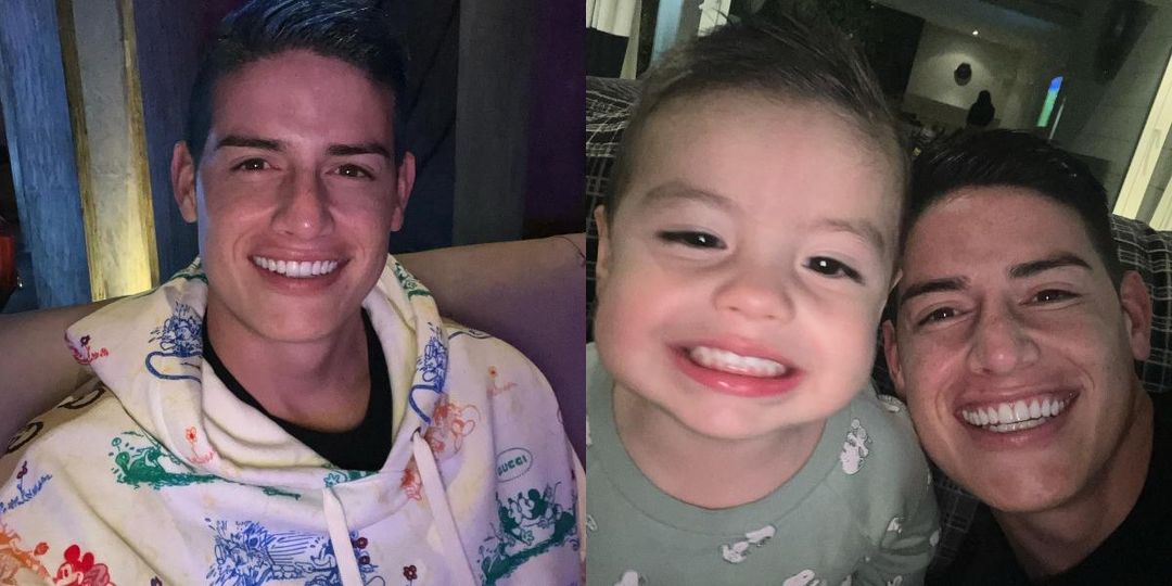 Hijo de James Rodríguez se robó el show con tierno gesto - Canal 1