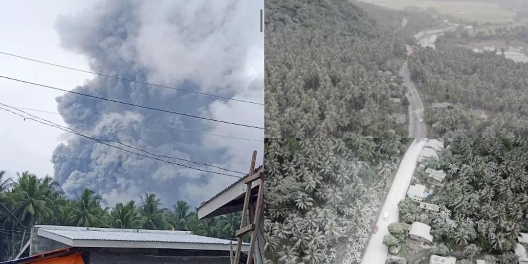 Entró en erupción el volcán Bulusan de Filipinas - Canal 1