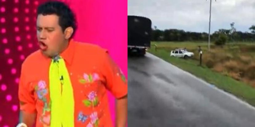 Piroberta tuvo fuerte accidente automovilístico - Canal 1