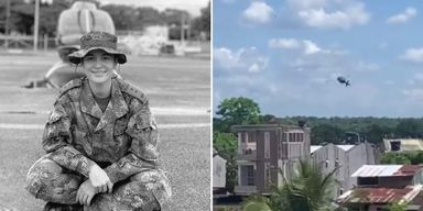 Julieth García, la primer mujer teniente en volar helicóptero UH 1N ...