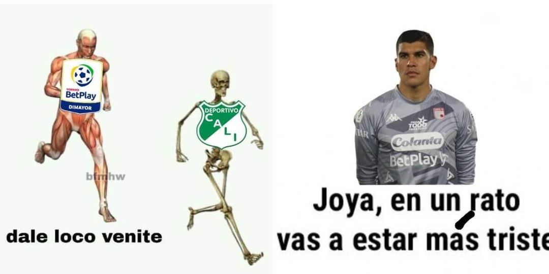 Memes de la fecha de clásicos en el fútbol profesional colombiano - Canal 1