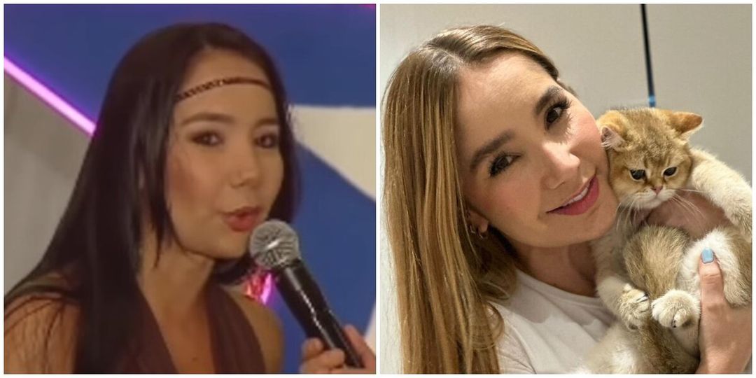 Paola Jara hace 14 años en el Show de las Estrellas - Canal 1