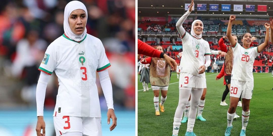 Nouhaila Benzina: Primera futbolista usando hiyab en un Mundial - Canal 1