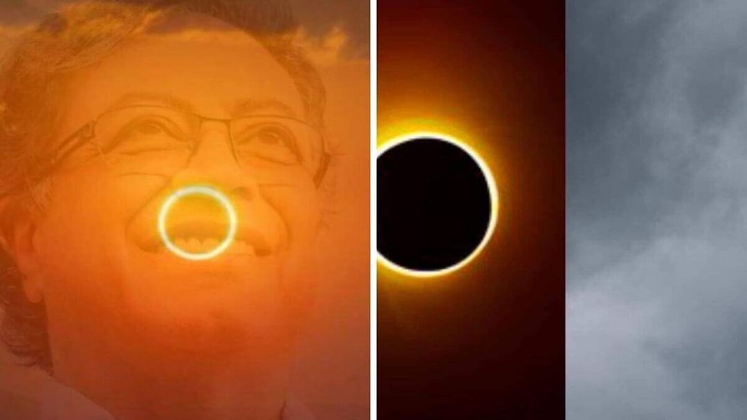 Los mejores memes que nos dejó el eclipse solar en Colombia - Canal 1