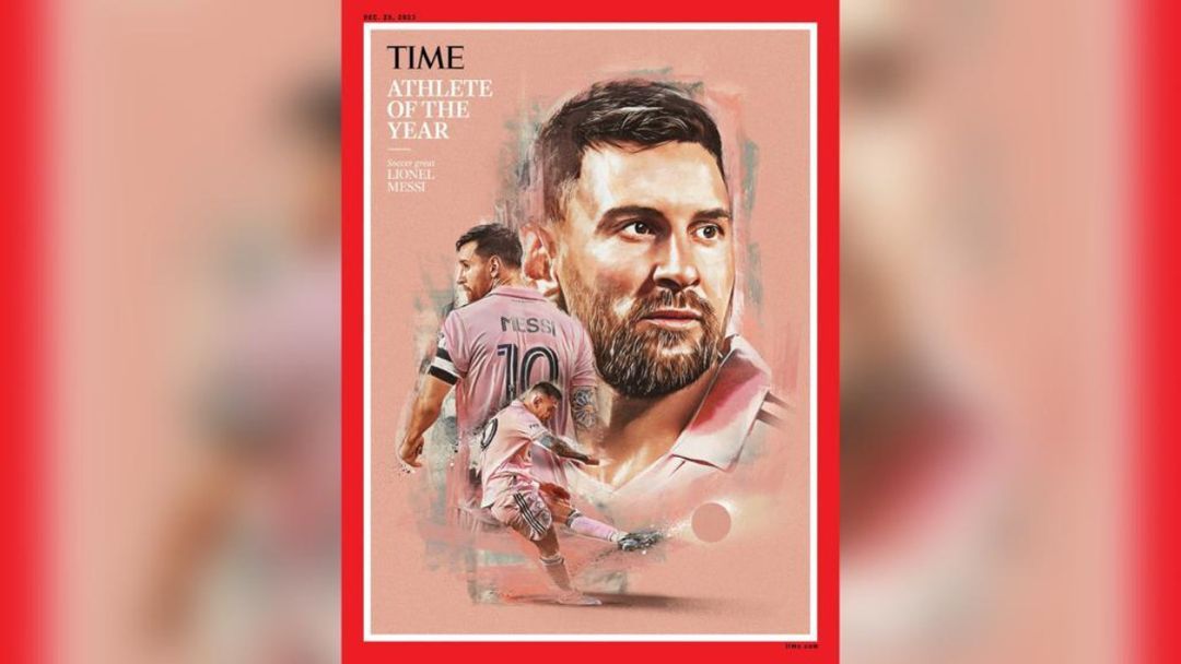 Lionel Messi fue reconocido por la Revista Time como el ‘Atleta del año ...
