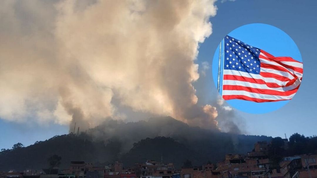 El mensaje de la embajada de Estados Unidos por incendios forestales ...