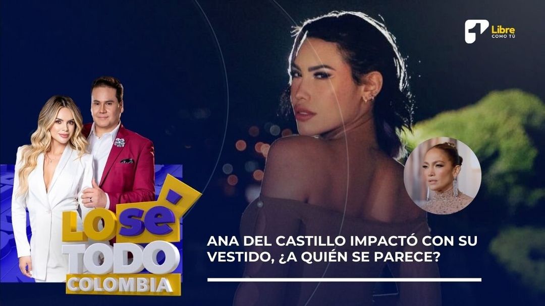 Vestido de Ana del Castillo genera polémica en redes - Canal 1