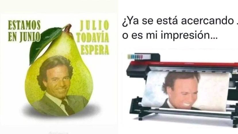 Junio tiembla ante la inminente llegada de “Julio Iglesias” y sus memes ...