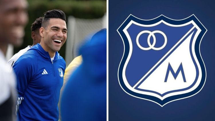 Así anunció Millonarios la continuación de Radamel Falcao García - Canal 1