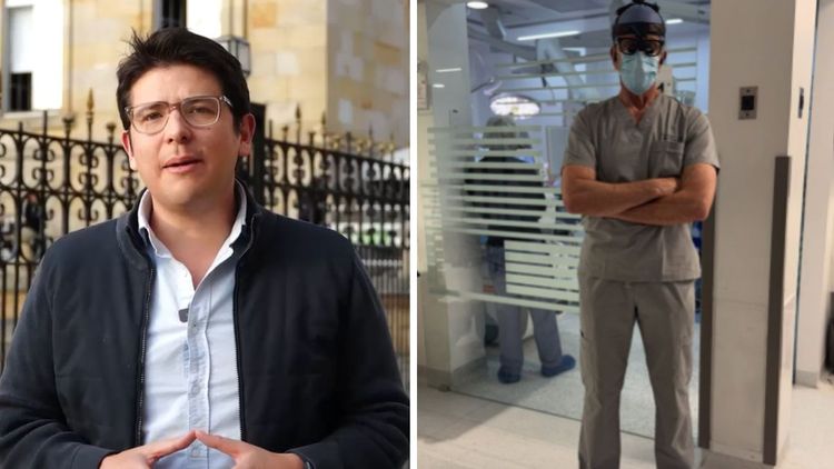 Esta fue la reacción del neurocirujano que atendió a Miguel Uribe tras su muerte - Canal 1