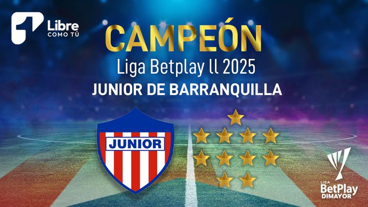 Junior se corona como el campeón de la Liga Betplay 2025 - Canal 1
