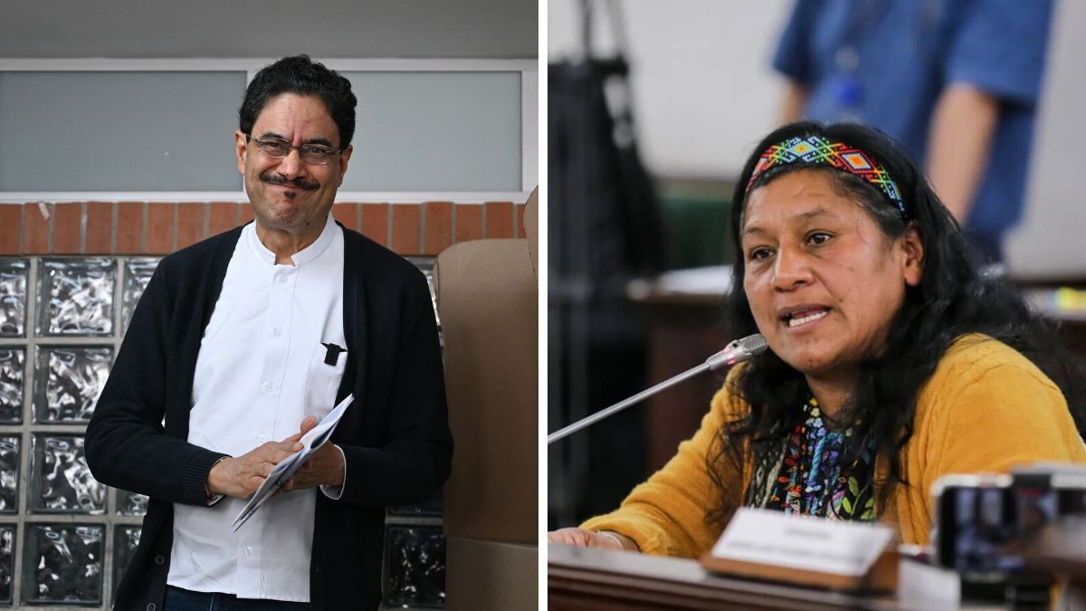 Aída Quilcué será la fórmula vicepresidencial de Iván Cepeda - Canal 1